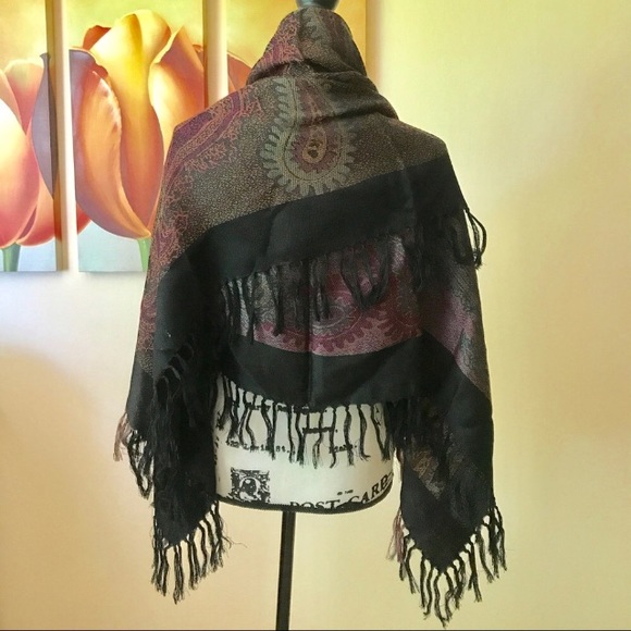 Accessories | Vintage Paisley Shawl | Poshmark